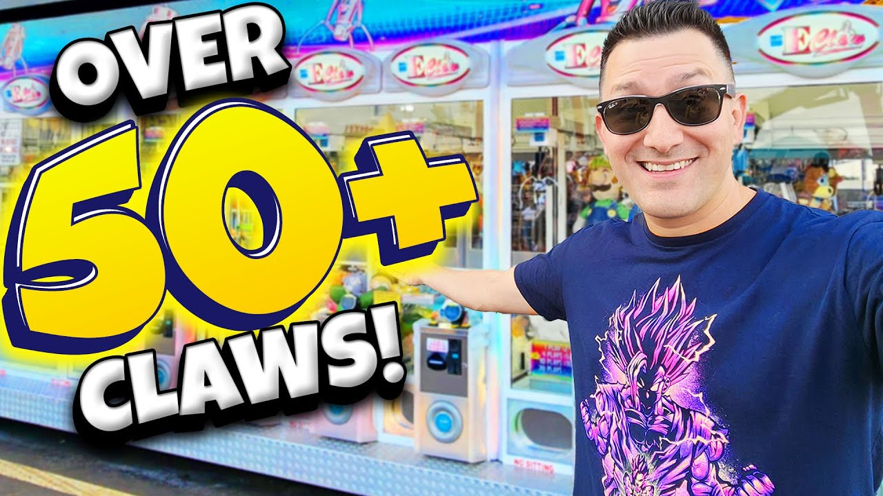 We Played ALL the Claw Machines at The Florida State Fair! (OVER 50 ...