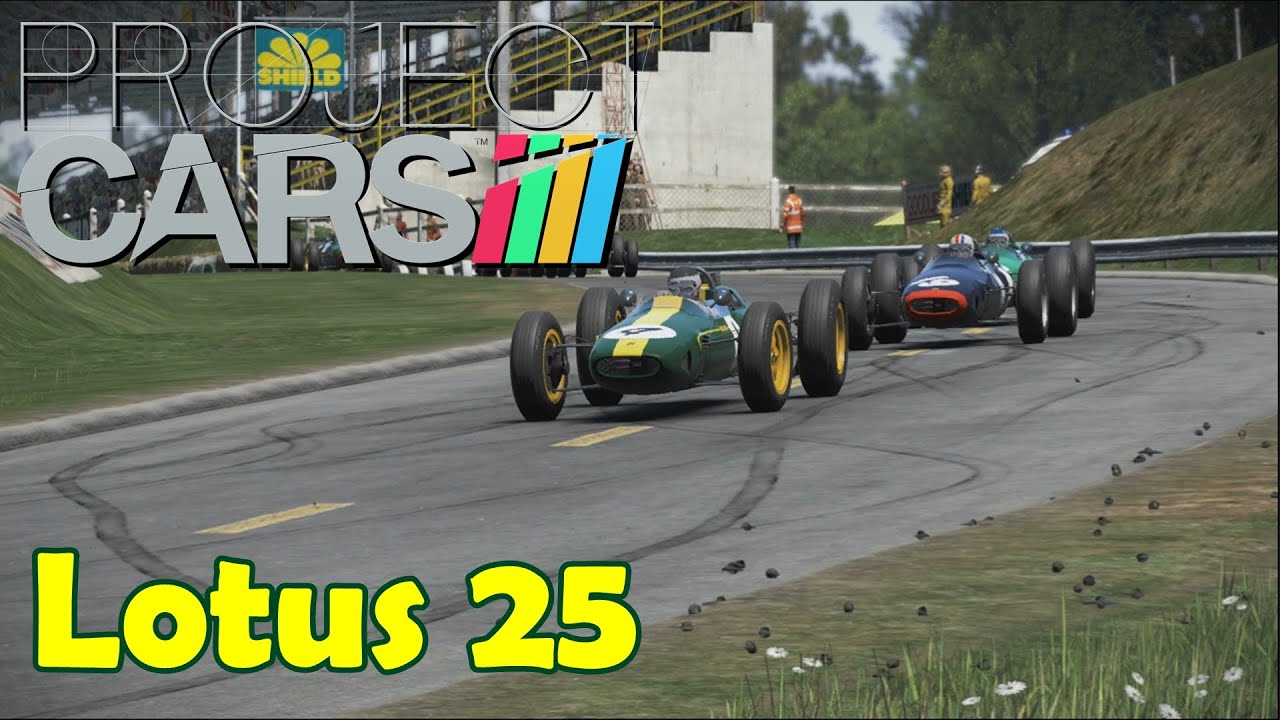 Project CARS Classic Team Lotus DLC - Lotus Type 25 @ Rouen-Les-Essarts ...