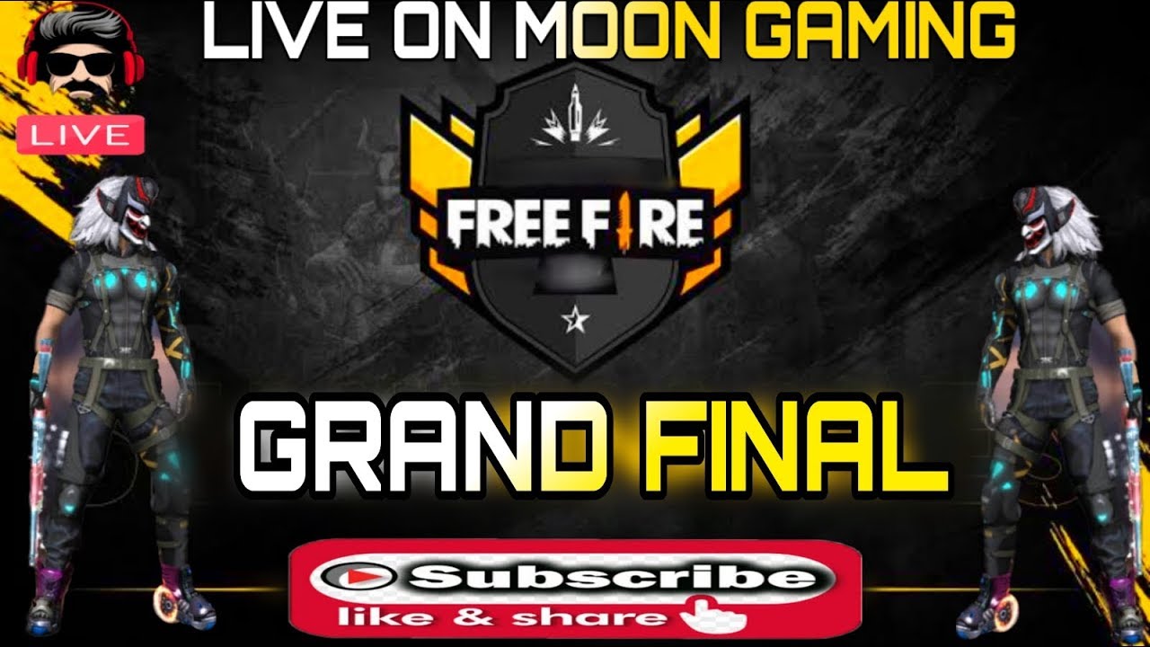 Free Fire Grand Final Live Gameplay || LIVE ON MOON GAMING || - YouTube