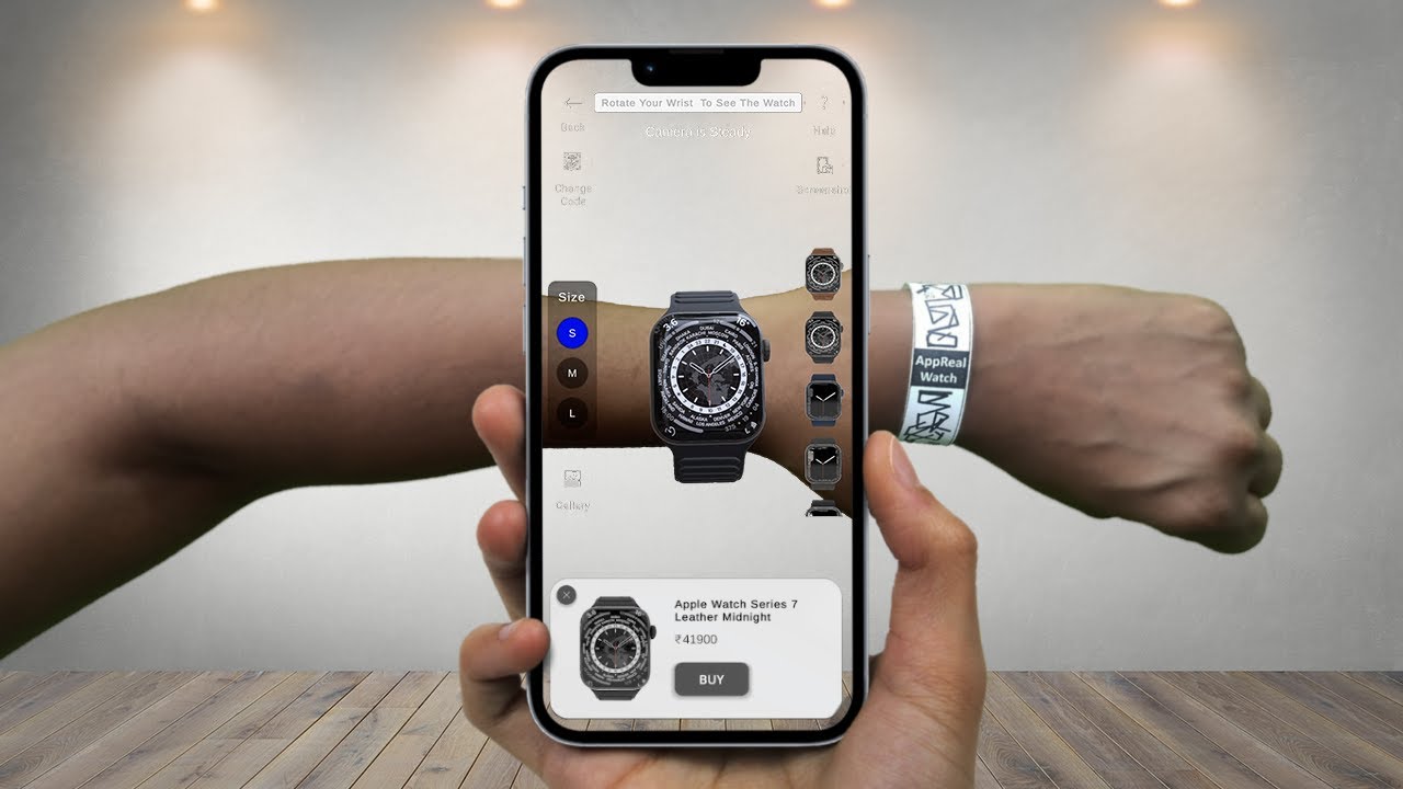 How AppReal Watch App is Built? | Augmented Reality Watch App ...
