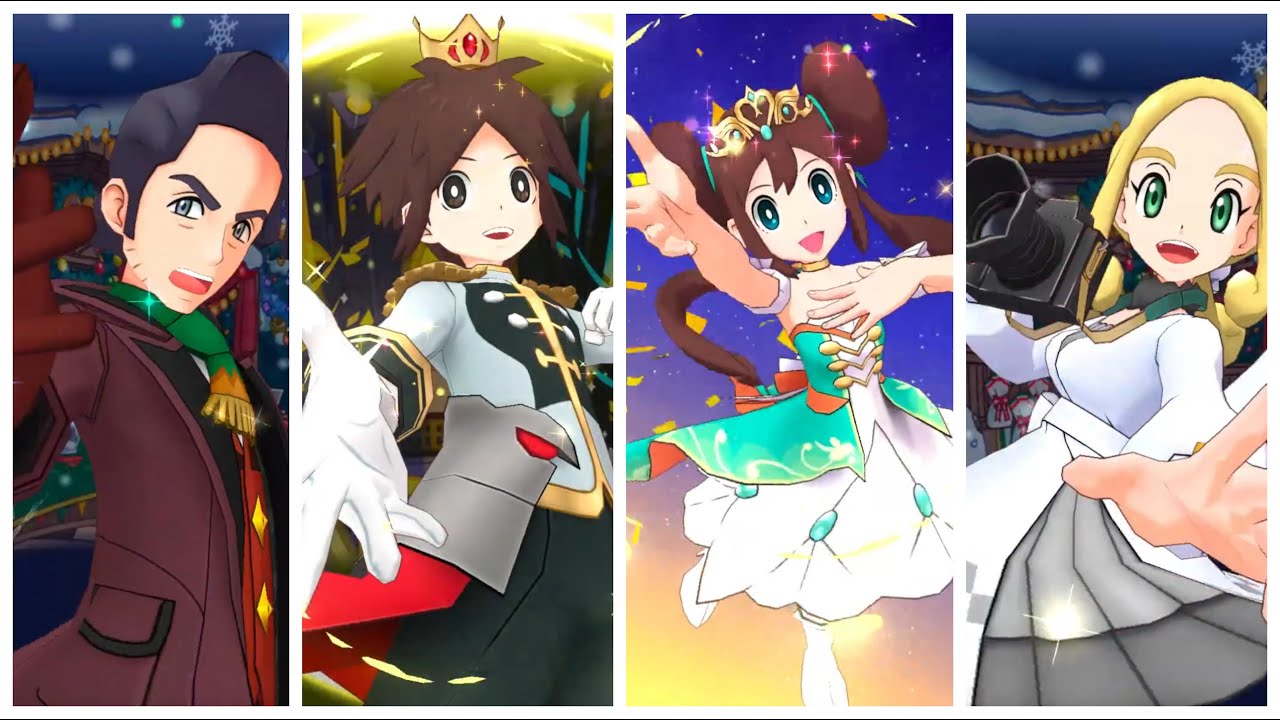 Pokemon Masters EX: December Datamine Sync Pair Sync Move Animation ...