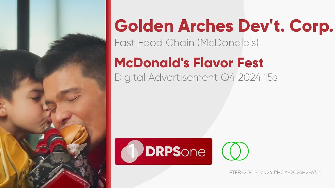 McDonald's Flavor Fest Digital Ad Q4 2024 15s (Philippines) [ST] - YouTube