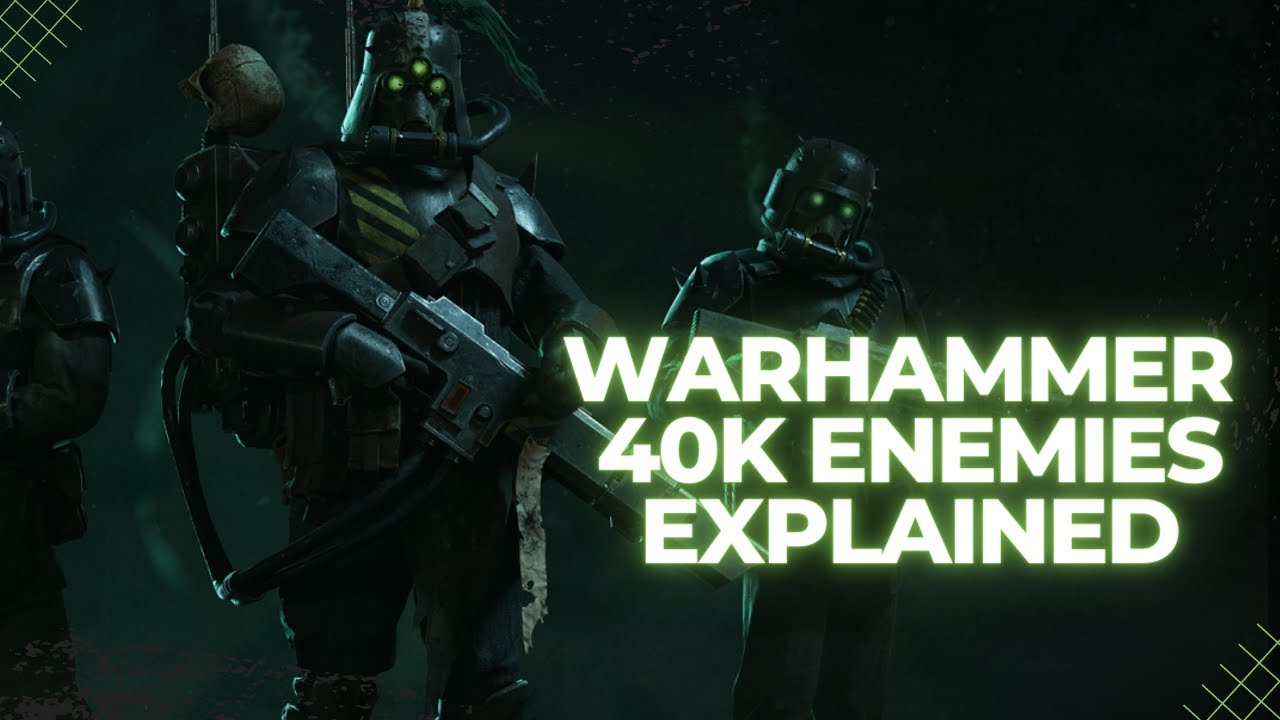 Intro to Warhammer 40K Darktide | Dregs, Terrors and other enemies ...
