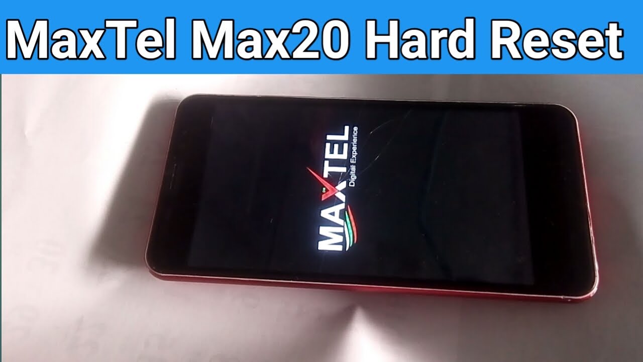 maxtel max 20 hard reset // pattern ,pin , password // Lock remove ...