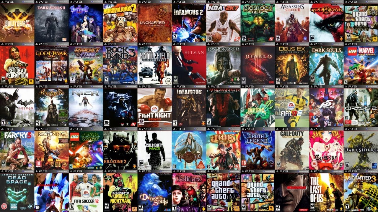 Top 107 BEST PS3 Games Ever Based on Rating Score (N-A) - YouTube