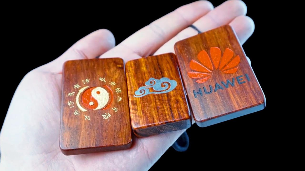 How to make famous brand wooden emblems #craft #diy #woodworking # ...