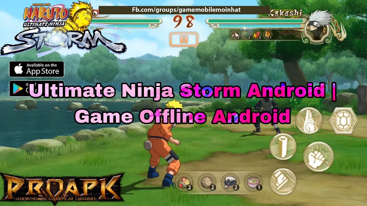 Ultimate Ninja Storm Android | Game Offline Android - YouTube