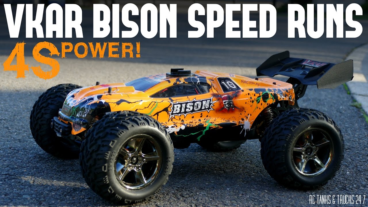 VIKAR Bison 4S Speed Runs - How Fast? - YouTube