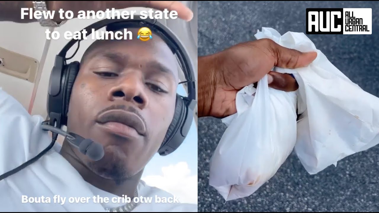 DaBaby Throws Up After Flying A Plane With Too Much Turbulence - YouTube