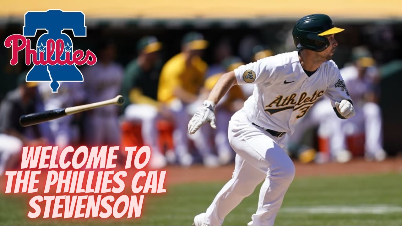 WELCOME TO THE PHILLIES CAL STEVENSON #MLB, #PHILLIES, #CALSTEPHENSON ...