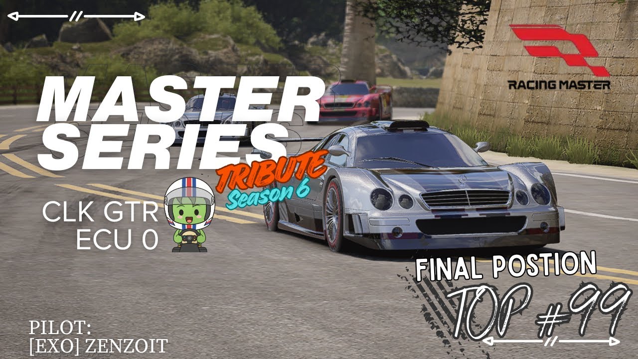 Master Series Tribute s6: CLK GTR (ECU0) Racing Master - YouTube