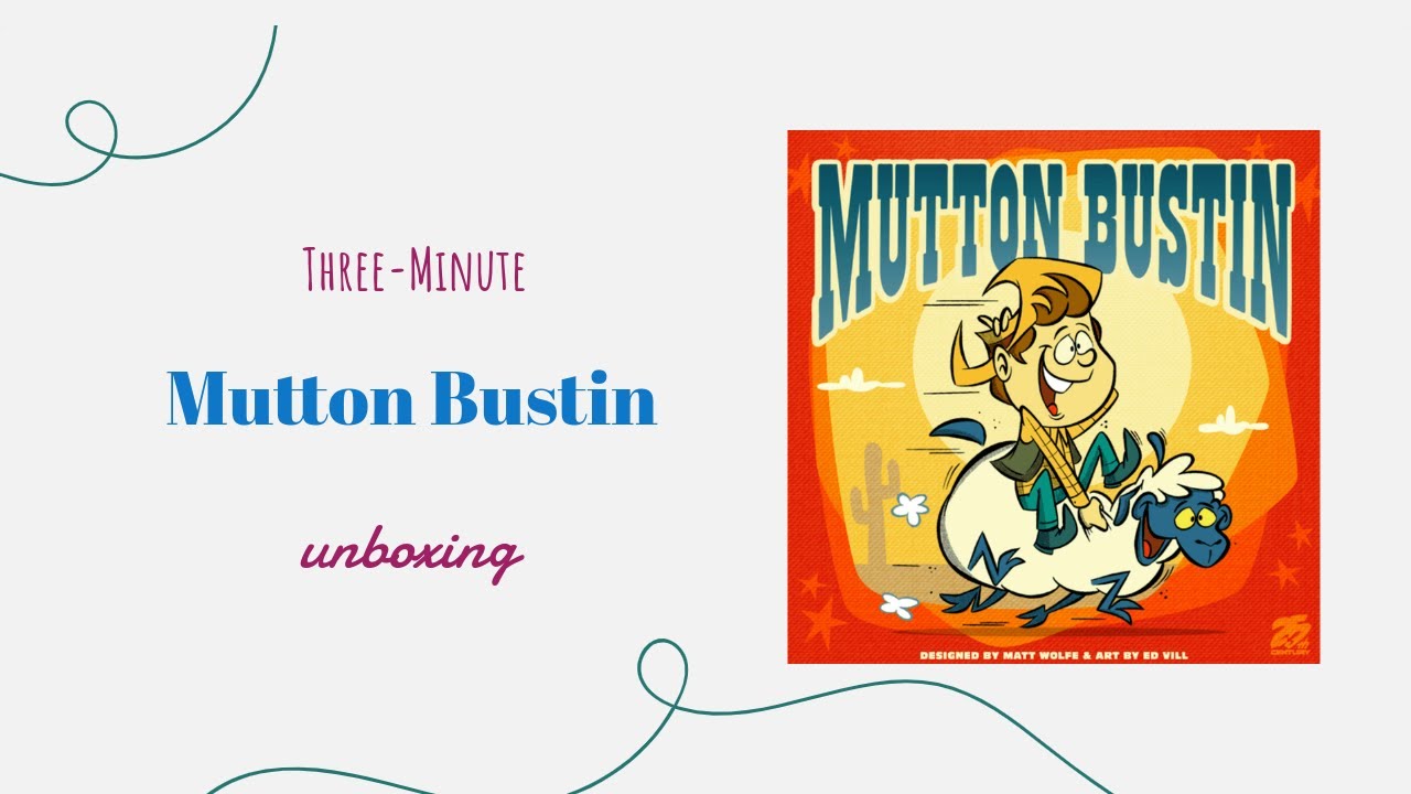 Mutton Bustin - 3-Minute Unboxing - YouTube