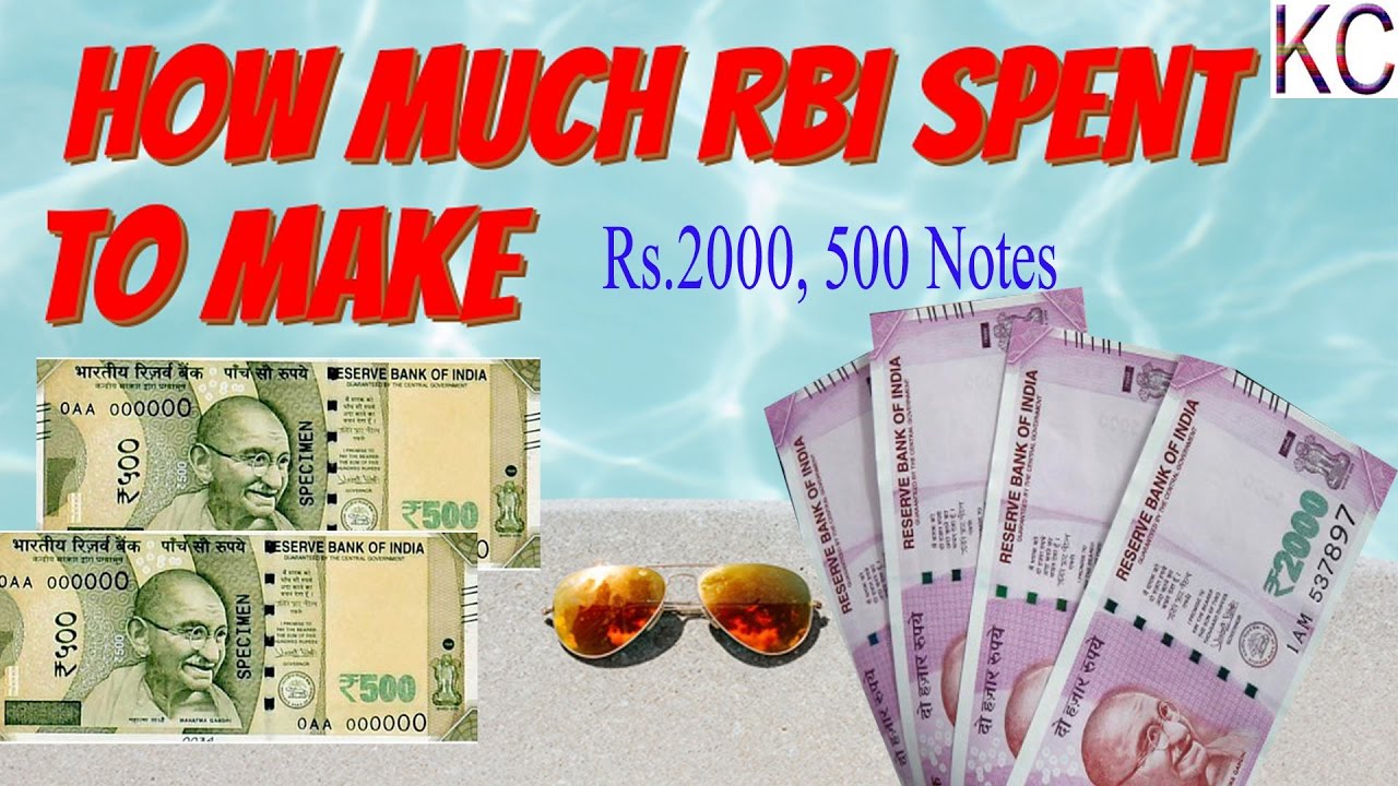 कितने में छपते हैं 500 और 2000 रुपए के नए नोट –How to Identify 500 ...