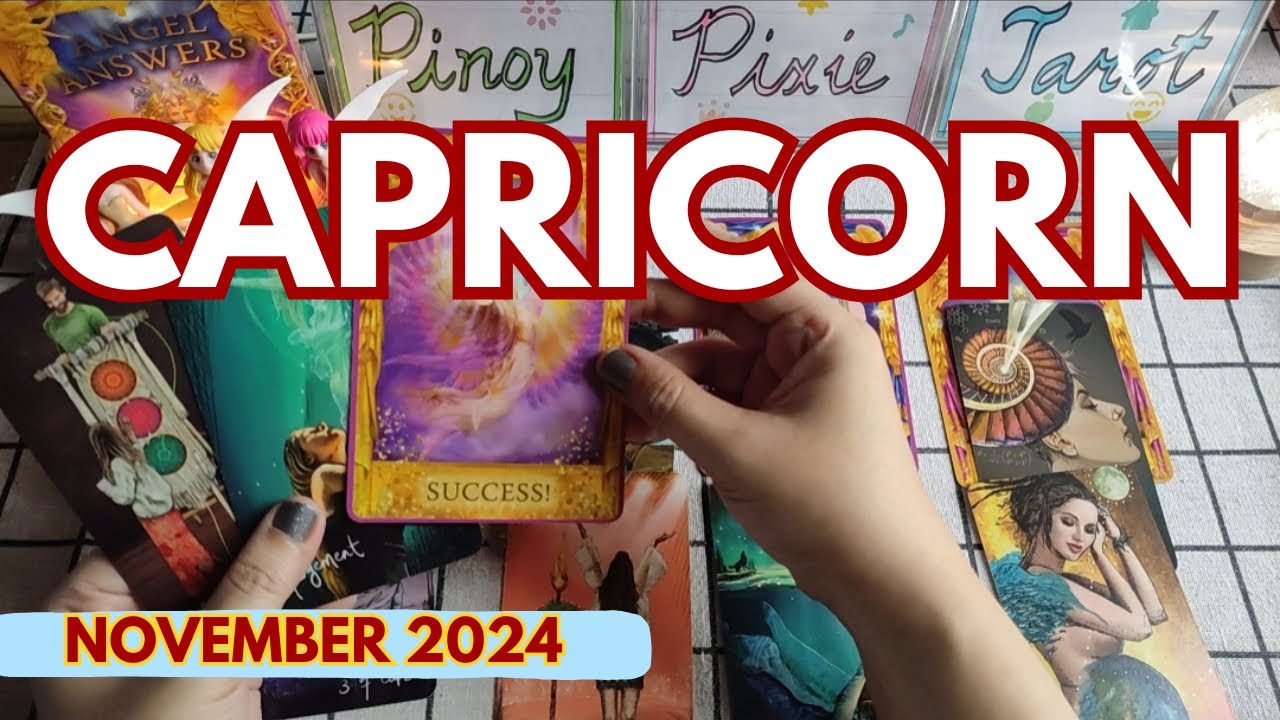 Capricorn - HUWAW! TRIPLE COMBO PARA SAU 🙏🏻 - November 2024 - Monthly ...