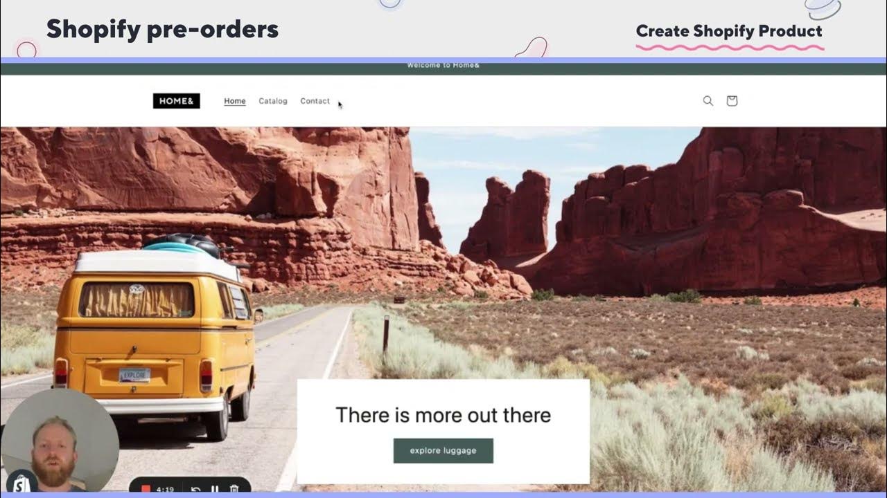 Shopify Pre-orders – Setting up & creating listings - YouTube