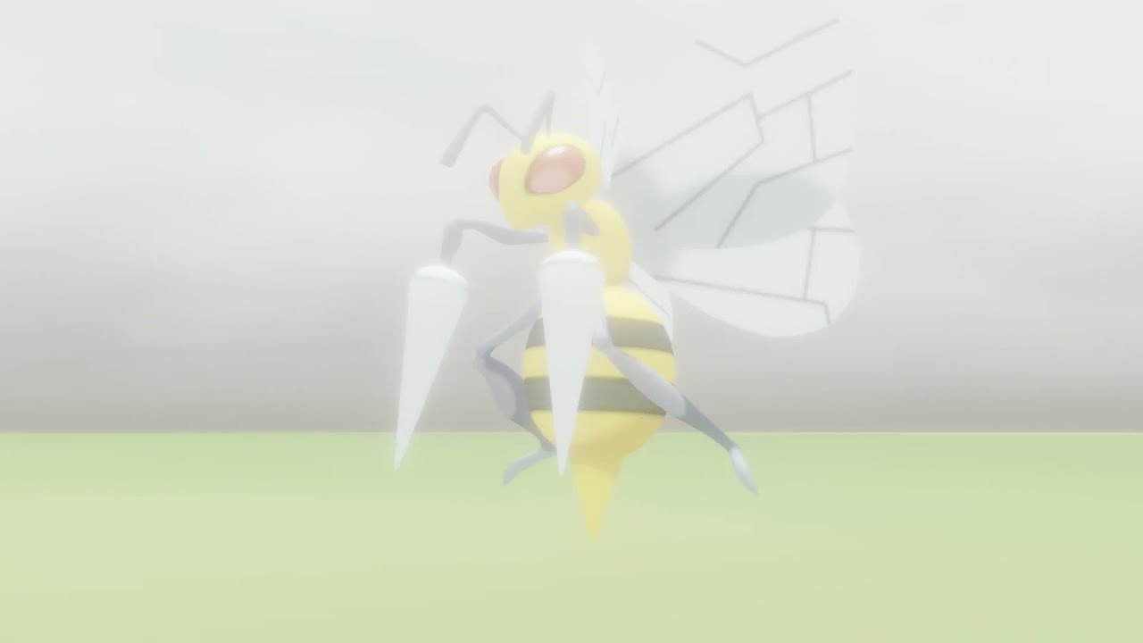 Weedle Line Evolution Animation - YouTube