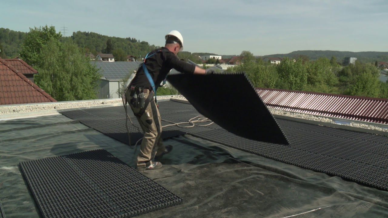 Verlegeanleitung Urbanscape Gründach-Systeme - YouTube