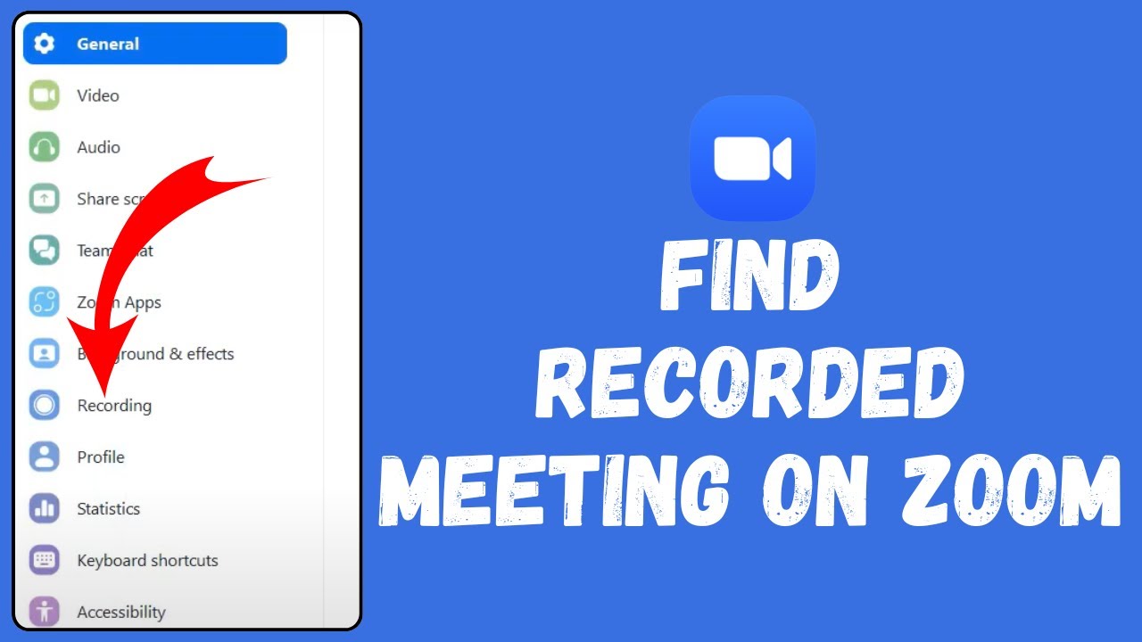 How to Find Recorded Meeting on Zoom (2024) | Search Recorded Meeting ...