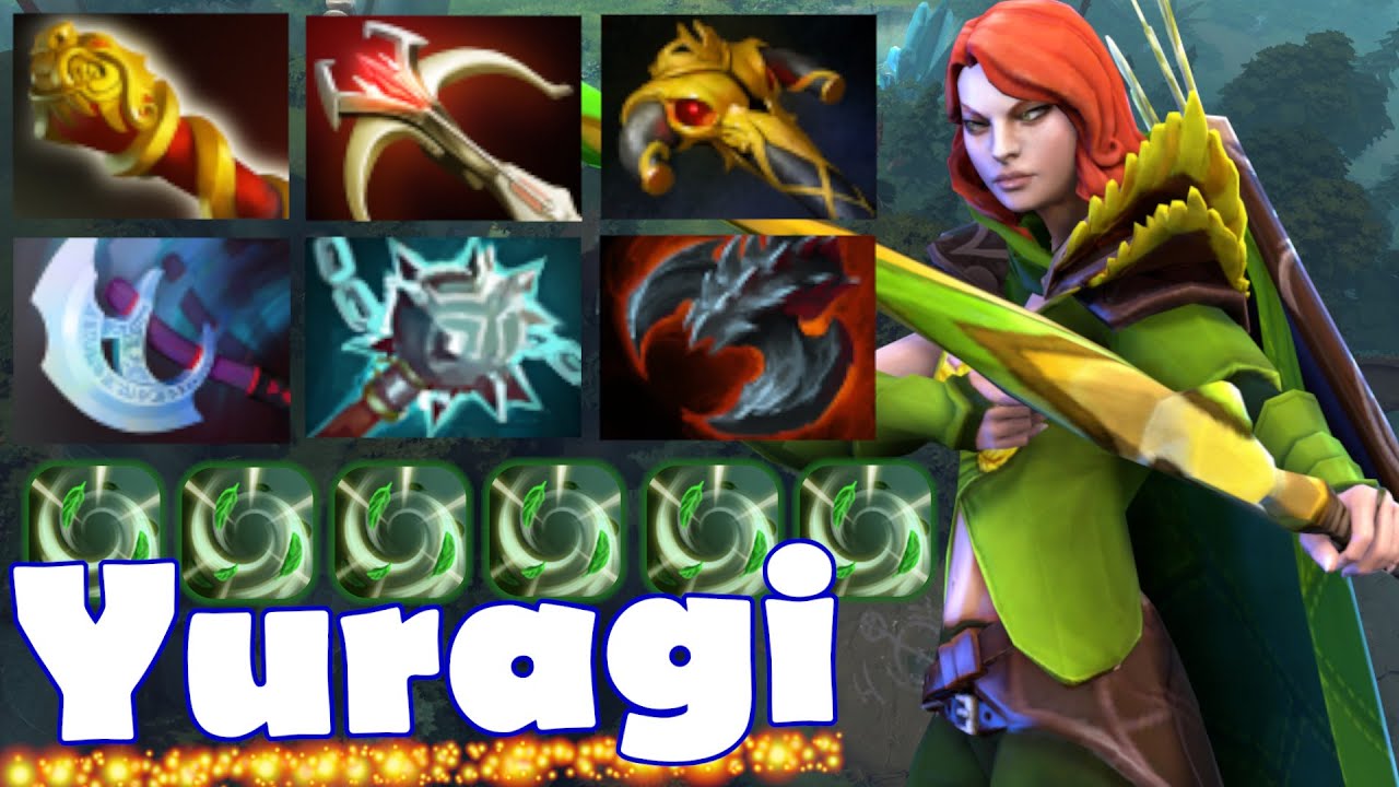 Legendary Gaming Glory Revealed Yuragi Windranger Dota 2 ...