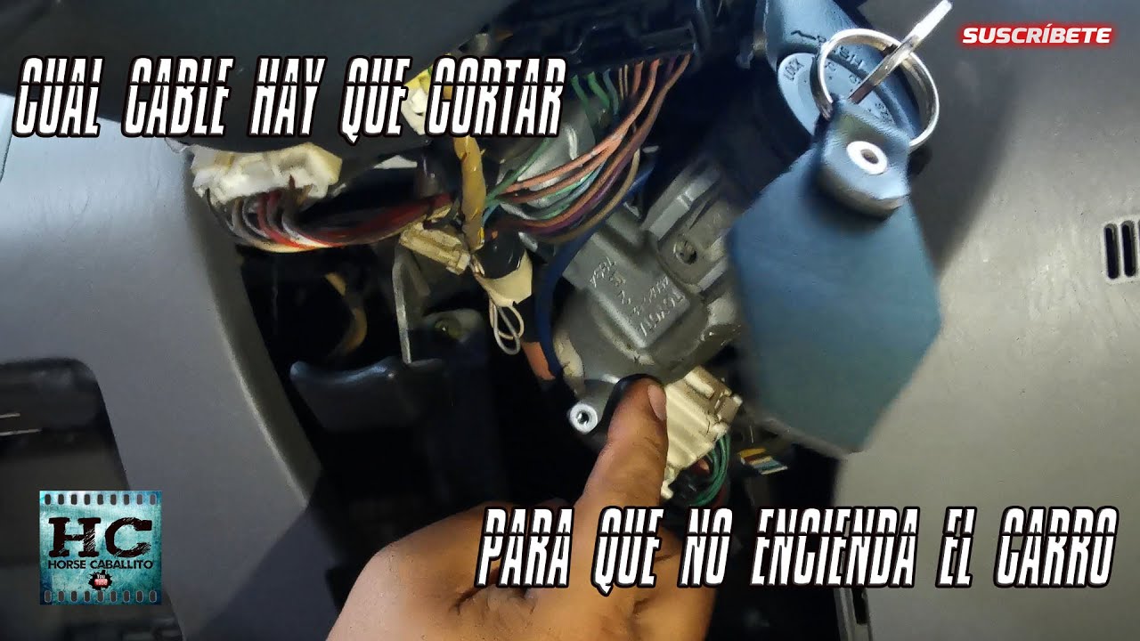 como identificar el cable de ignicion o de switch en un vehiculo - YouTube