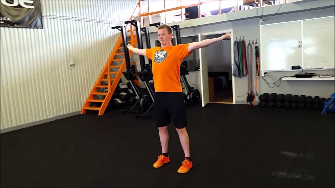 Crucifix Stretch - YouTube