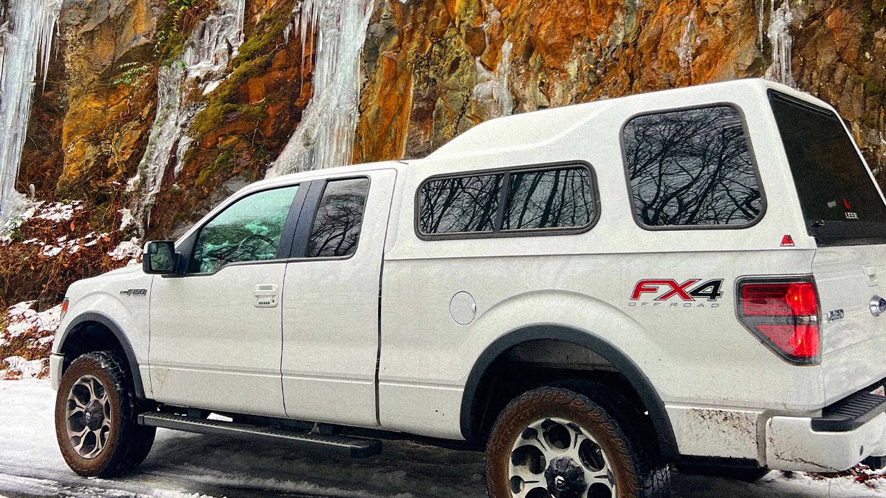 Cross-Country Truck Camping: Snowy Adventures in the Great Smoky ...