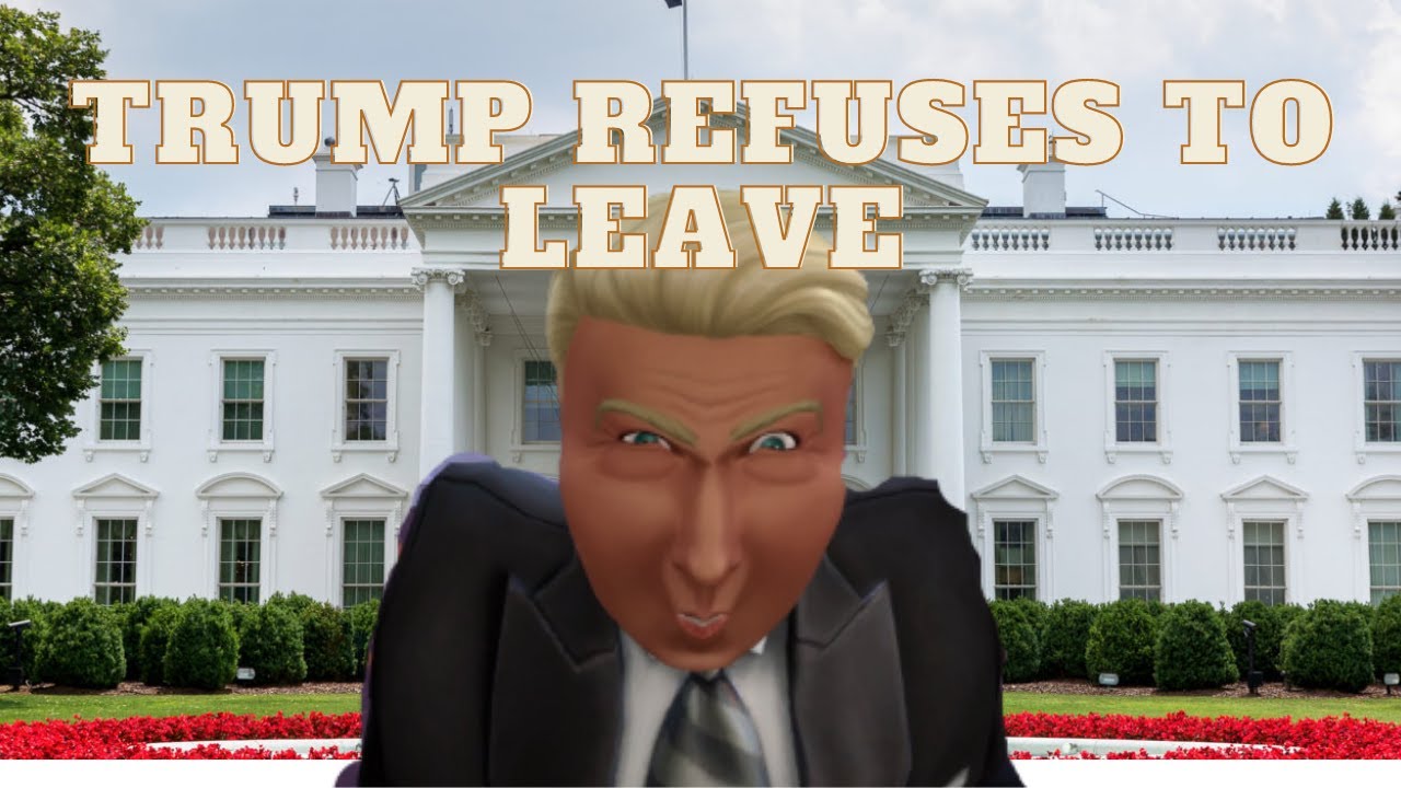 Donald Trump Refuses To Leave The White House Part 1 | Sims 4 - YouTube