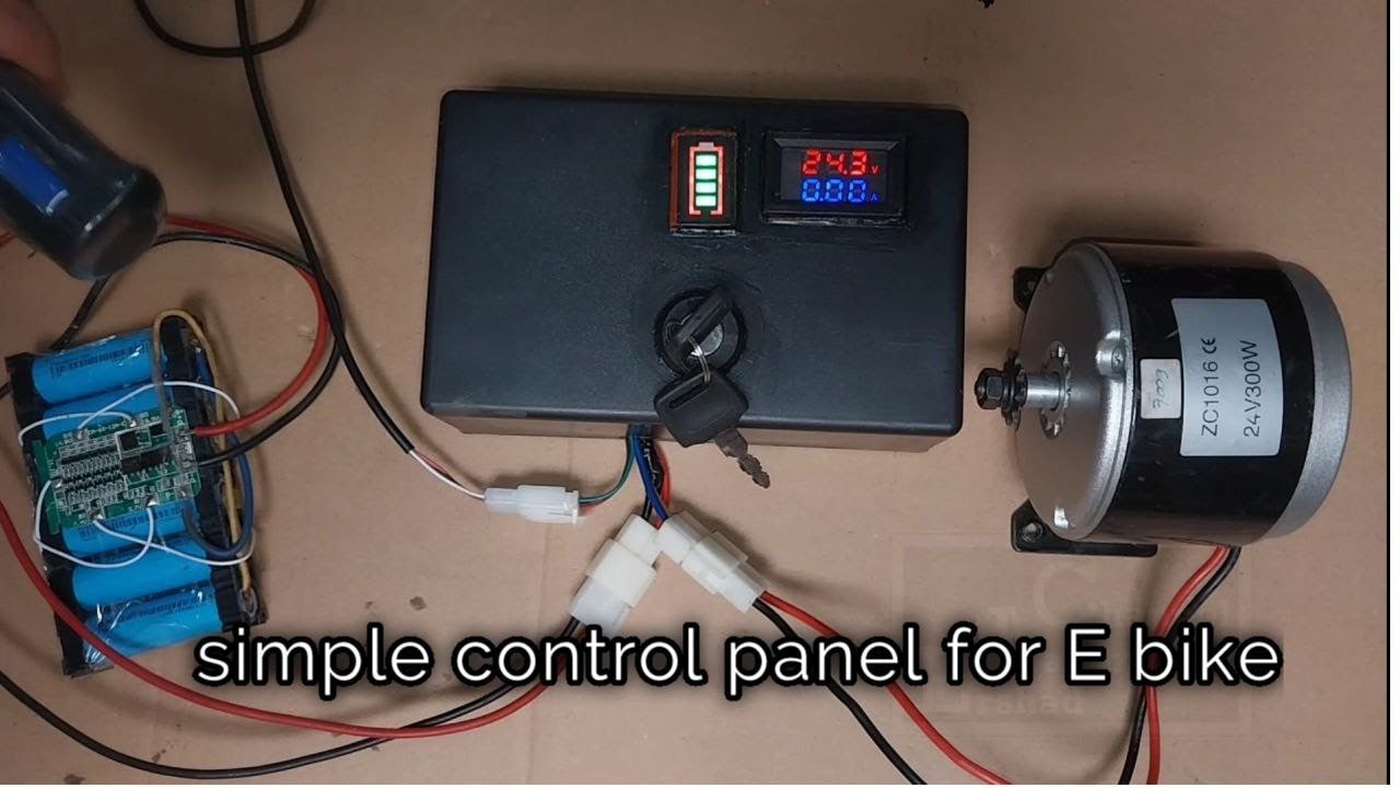 Cara Membuat Kontrol Panel Sederhana untuk E bike | sepeda listrik ...