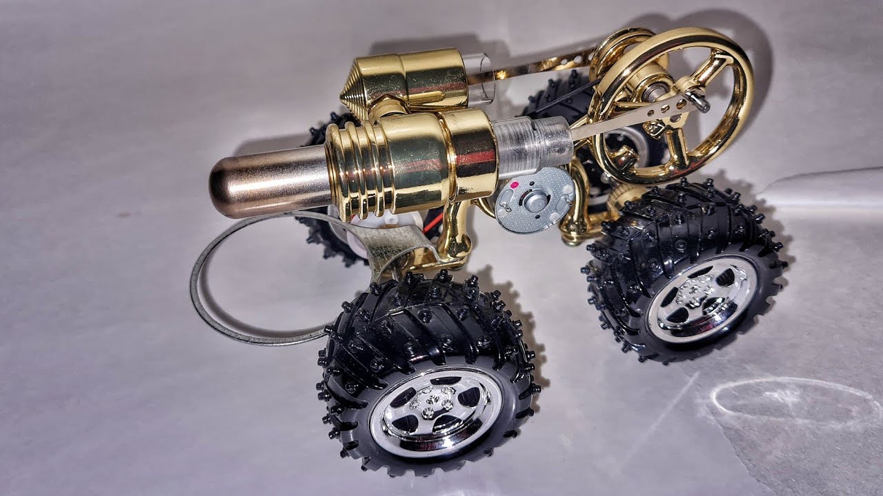 Smallest steam engine car #stirlingengine stirling engine generator ...