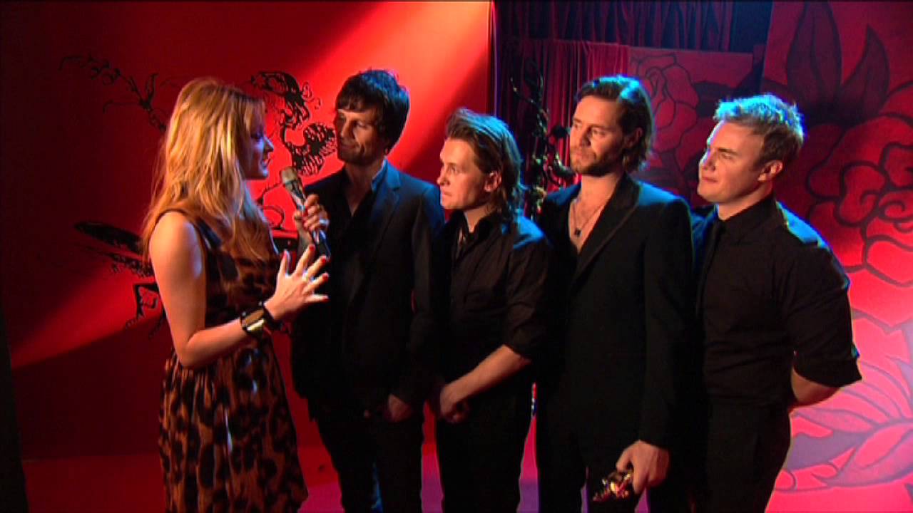 Fearne Cotton interviews Take That backstage | BRIT Awards 2007 - YouTube