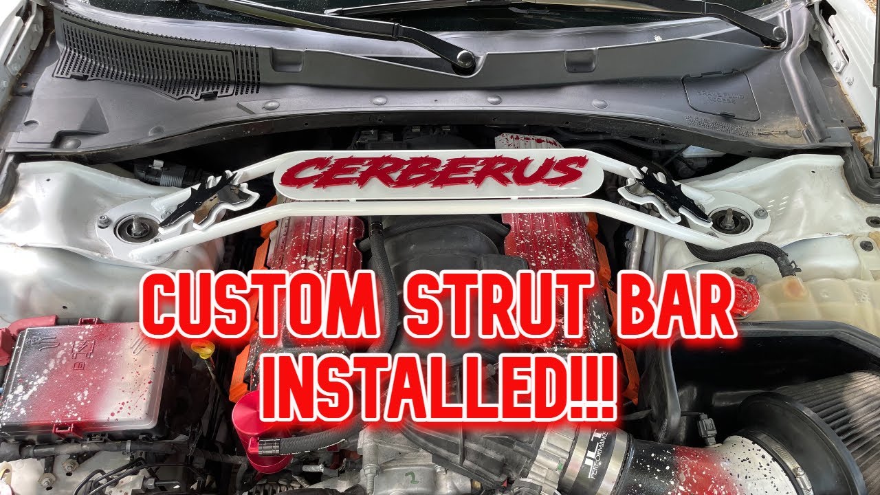 NEW CUSTOM STRUT BAR INSTALLED!! | GROCERY GETTER RACING - YouTube