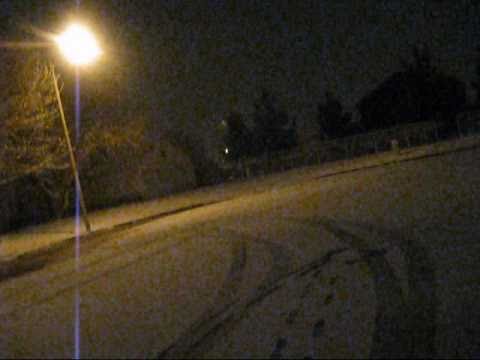 Snow in Victorville CA 2011 - YouTube