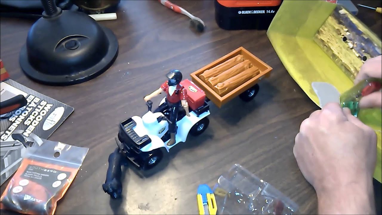 Adventure Wheels ATV Scale Kit For RC - YouTube