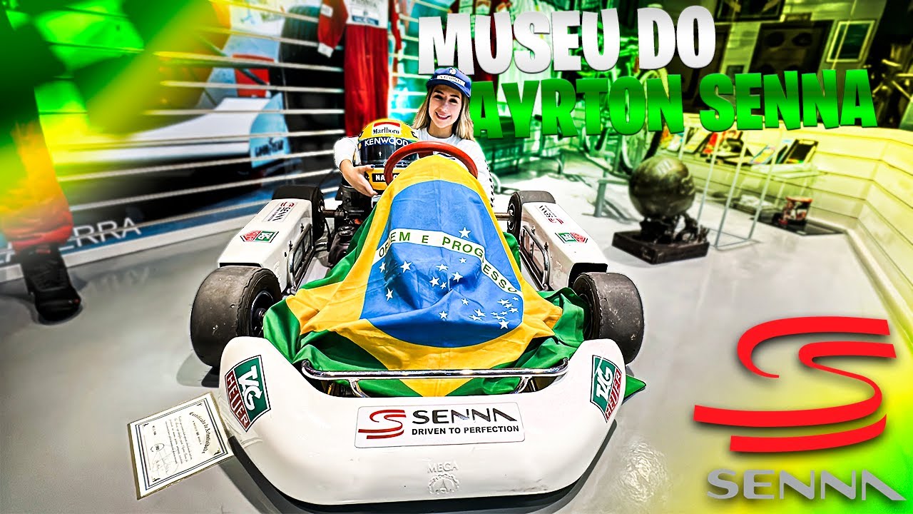 VISITEI O MUSEU DO AYRTON SENNA - YouTube