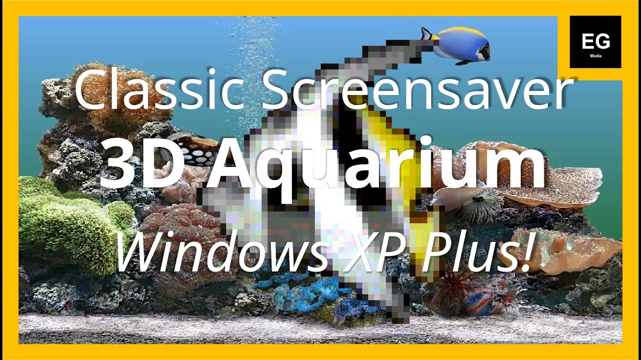 3D Aquarium Screensaver (Windows XP Plus) - Classic Screensaver in HD ...