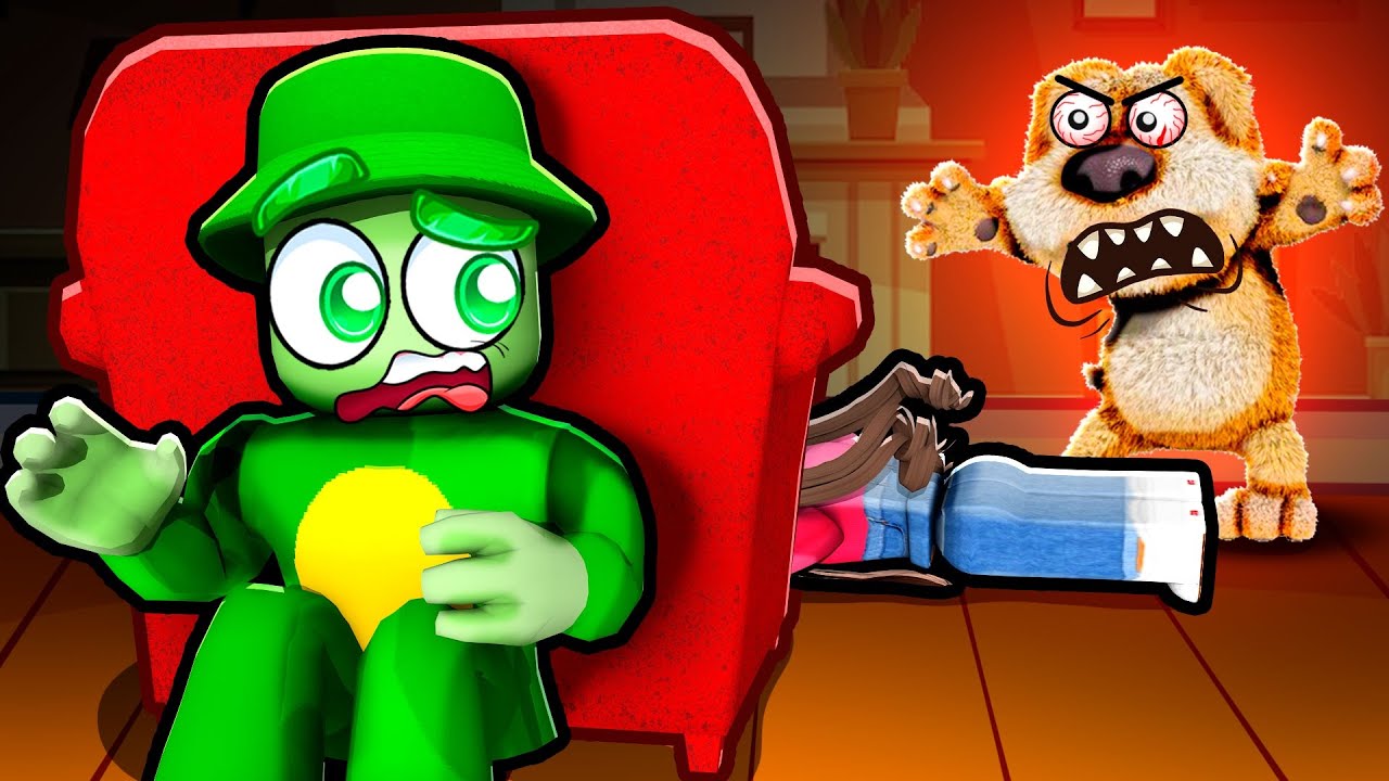 J'ai invité BEN LE CHIEN sur Roblox BROOKHAVEN ! (j'aurai pas du ...