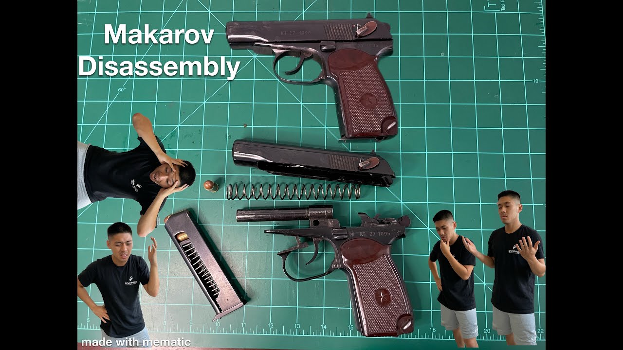 How To Disassemble And Reassemble A Makarov - YouTube