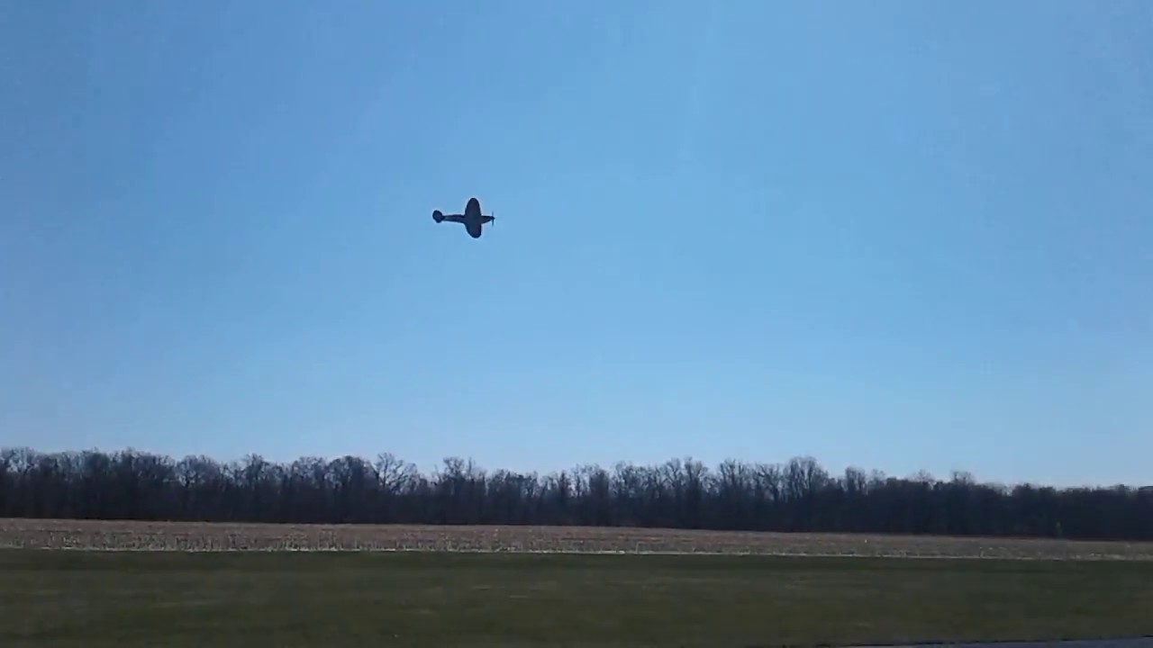 Spitfire on Easter Saterday Morning - YouTube