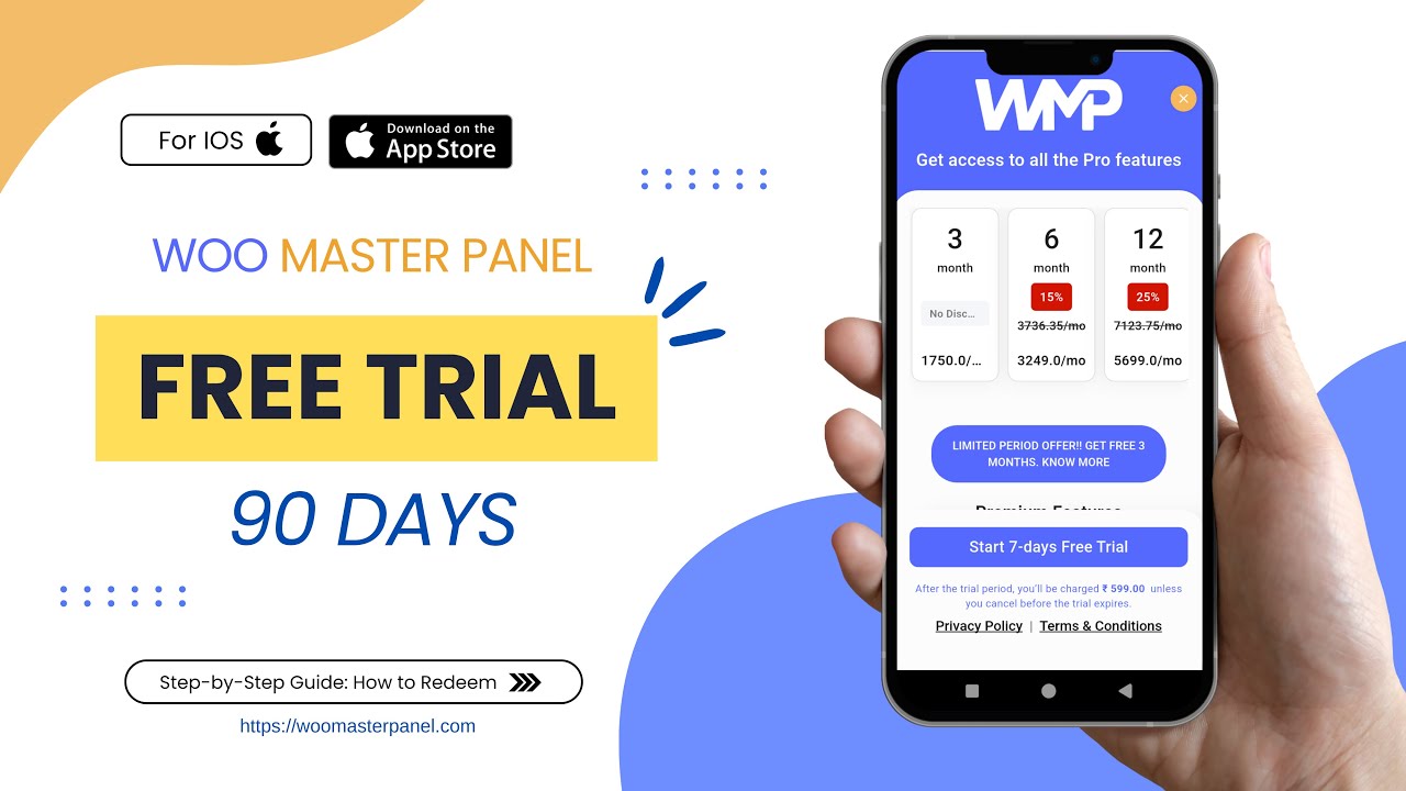 How to Get Woo Master Panel Premium FREE on iOS (90 Days Trial) # ...
