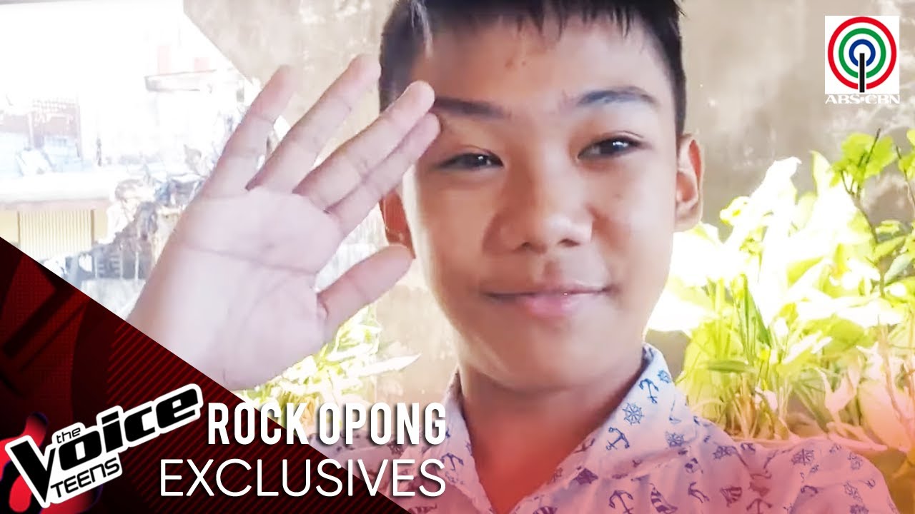 Rock Opong | Vlog | The Voice Teens Philippines 2020 - YouTube