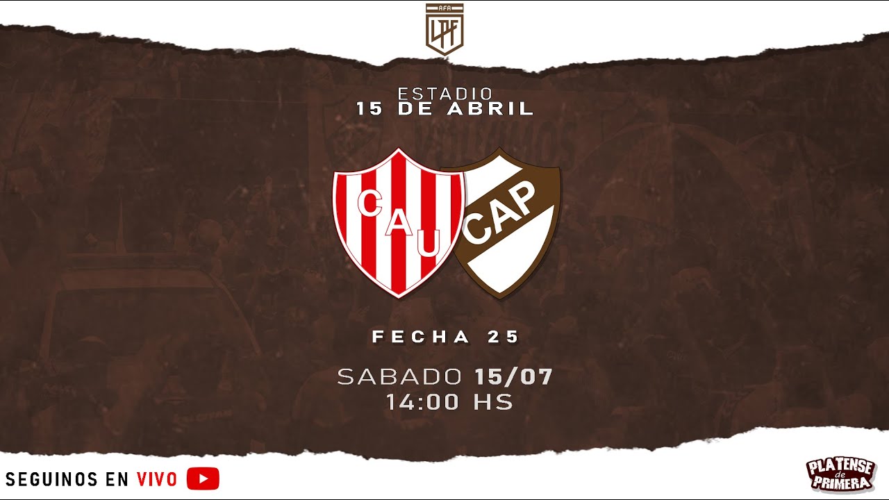 Platense V Union | En Vivo | Platense de Primera | LPF 2023 | F25 - YouTube
