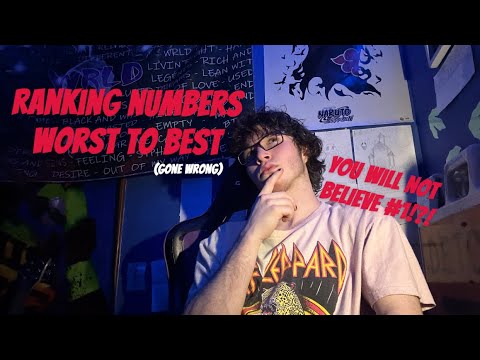 Ranking numbers - YouTube