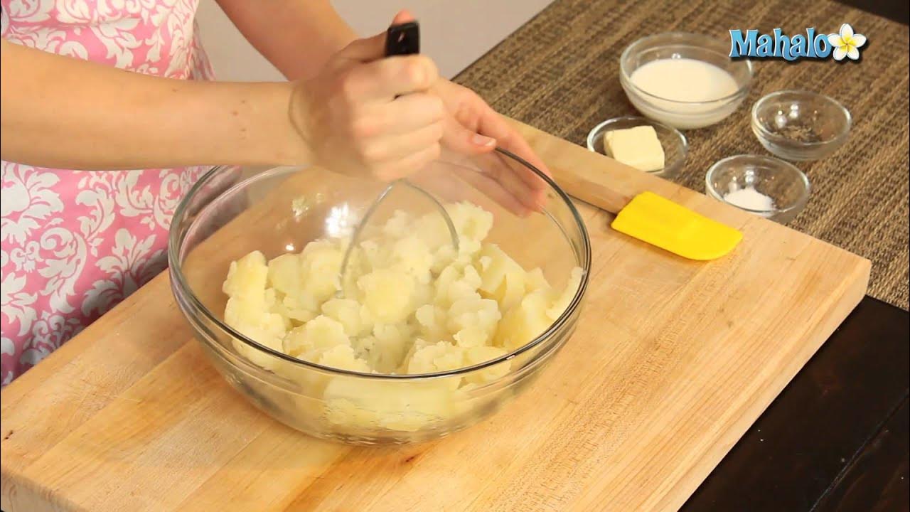 How to Make Basic Mashed Potatoes - YouTube