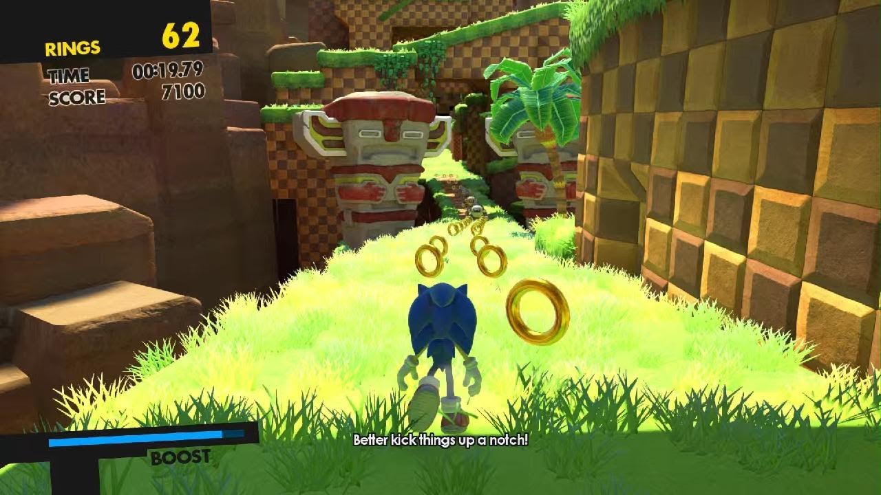 SONIC FORCES Level 1 Green Hills - YouTube