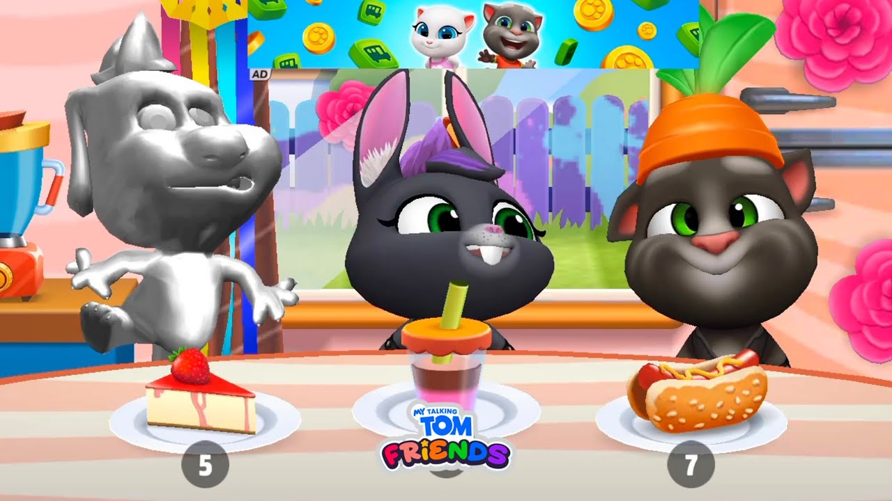 Tom Friends Funny Moments 😍 - My Talking Tom Friends New York Episode ...
