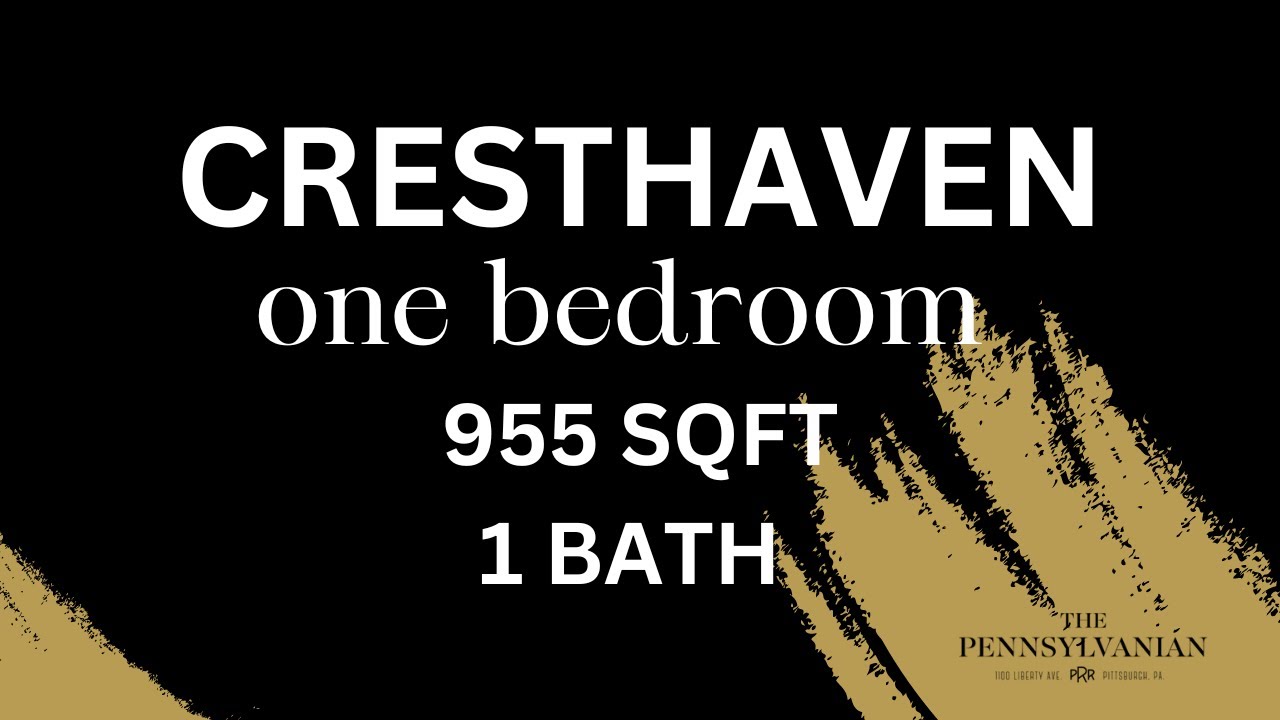 Updated Cresthaven | 1B1B • Strip District view - YouTube