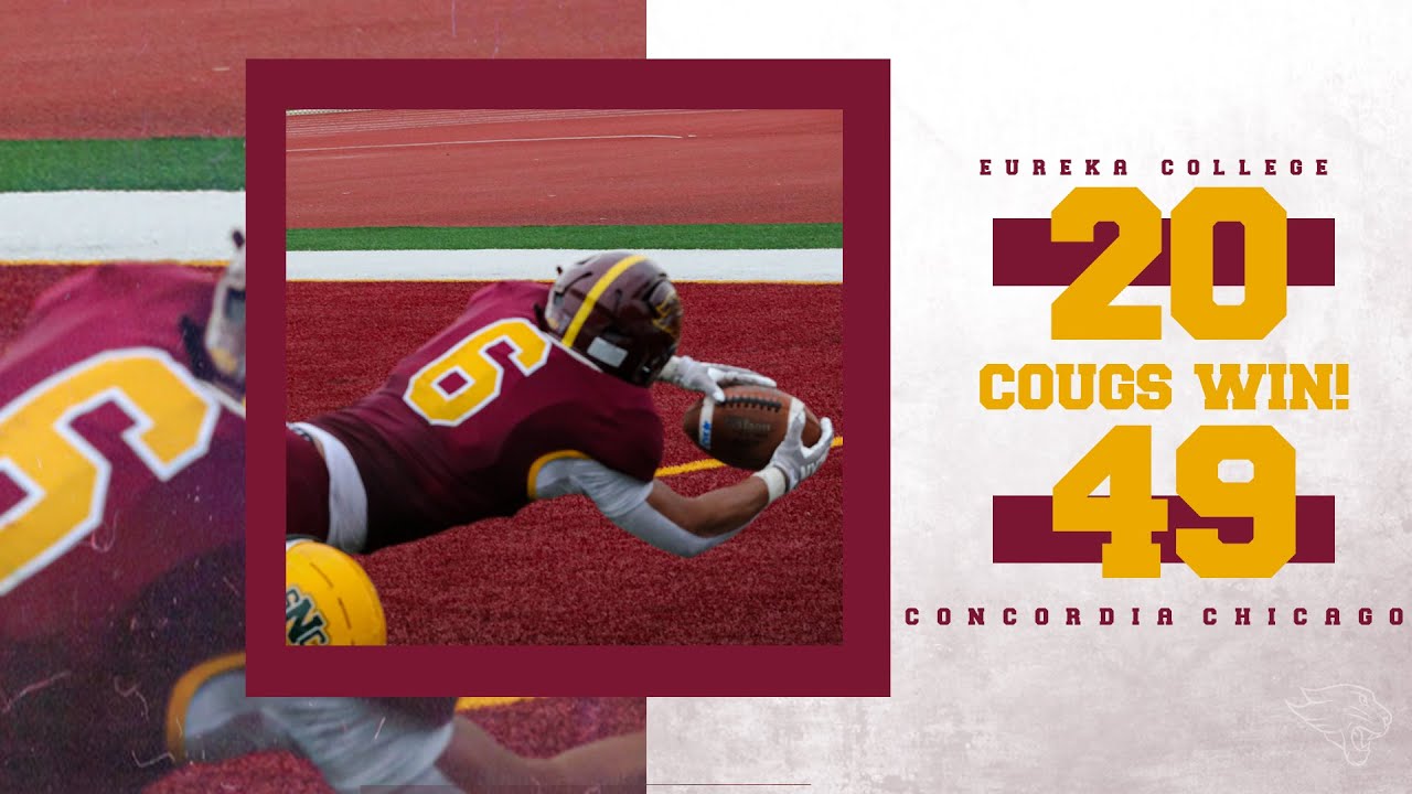 CUC Football vs Eureka Highlights - YouTube