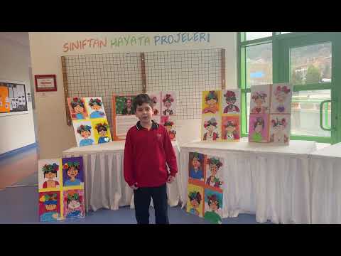 SINIFTAN HAYATA PROJELERİ KAPSAMINDA FRIDA KAHLO İLE TANIŞTIK 🎨