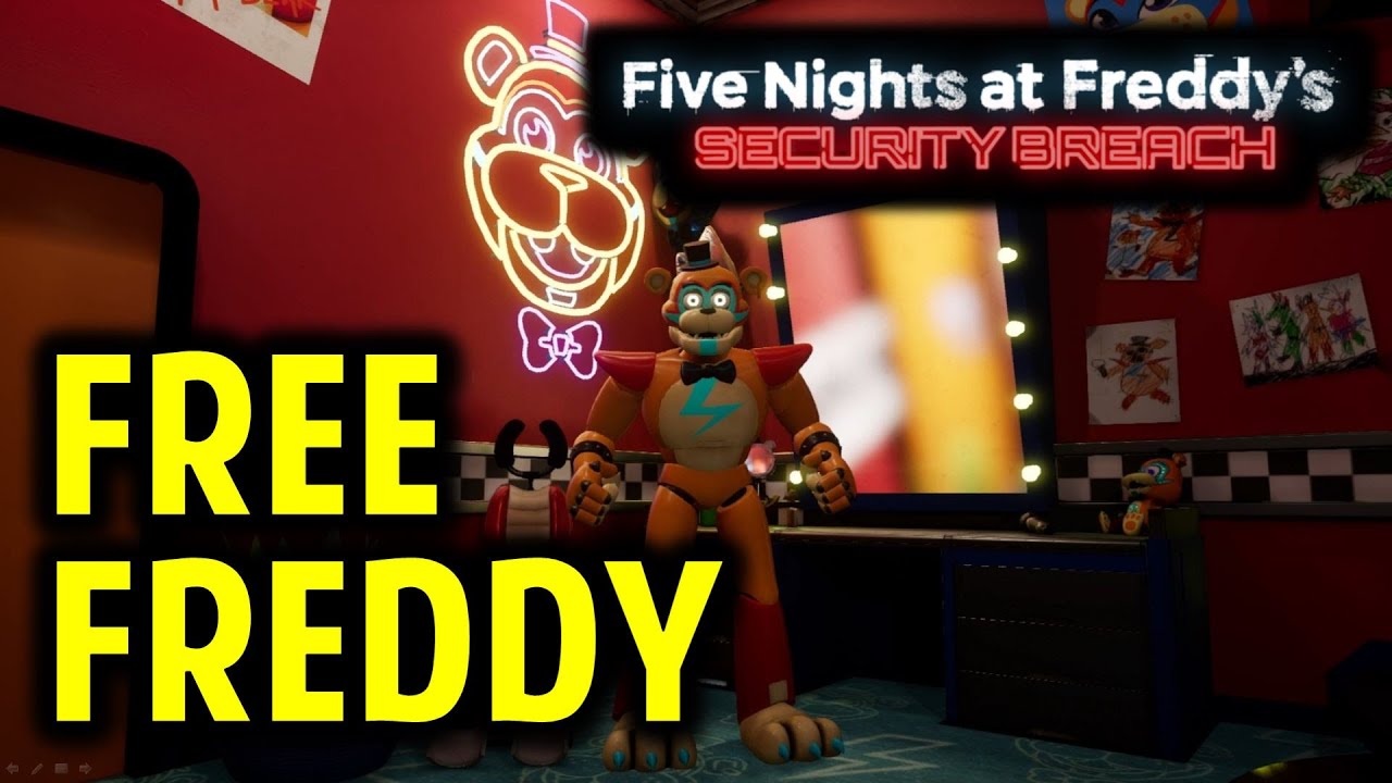 How to Free Freddy: Release Freddy from his Room | Five Nights at ...