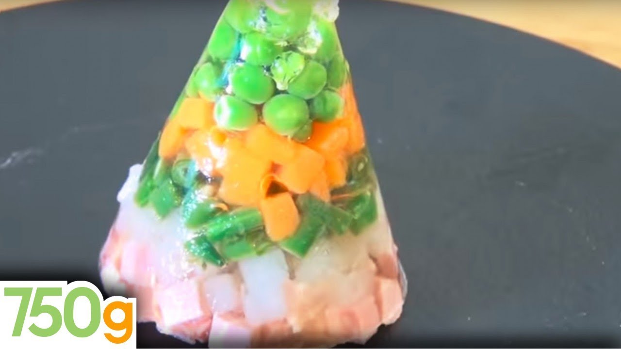 Recette d'Aspic de légumes ou Gelée de légumes - 750g - YouTube
